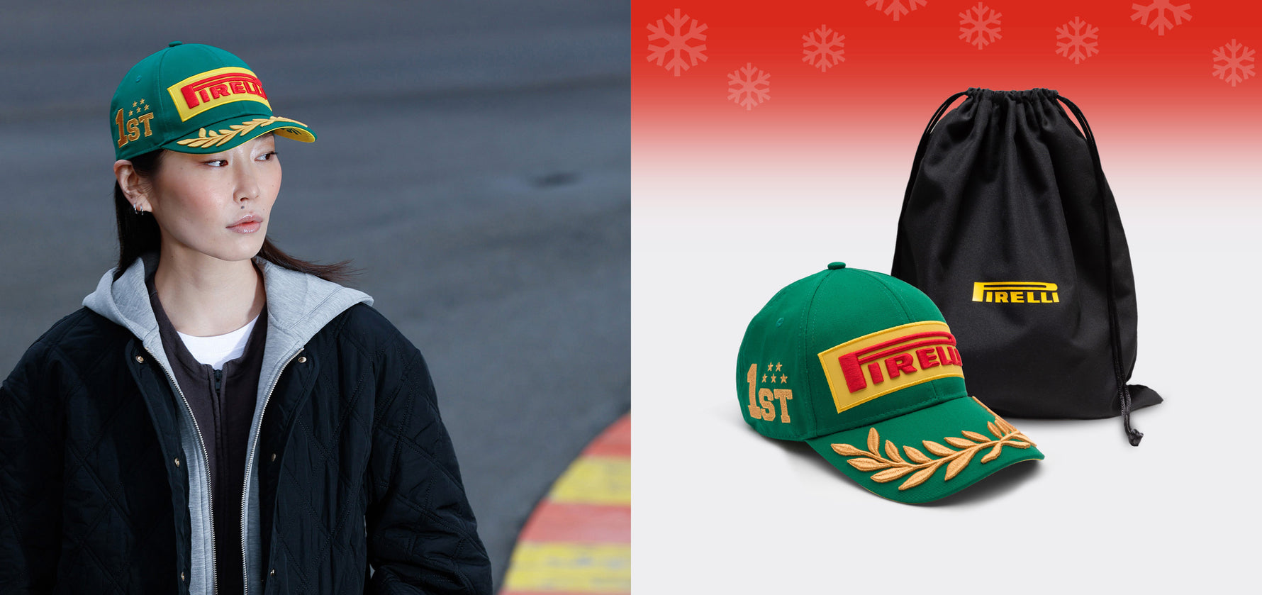 Official Pirelli Podium Caps & Lifestyle Apparel - Shop Now