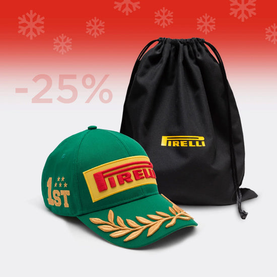 Official Pirelli Podium Caps & Lifestyle Apparel - Shop Now