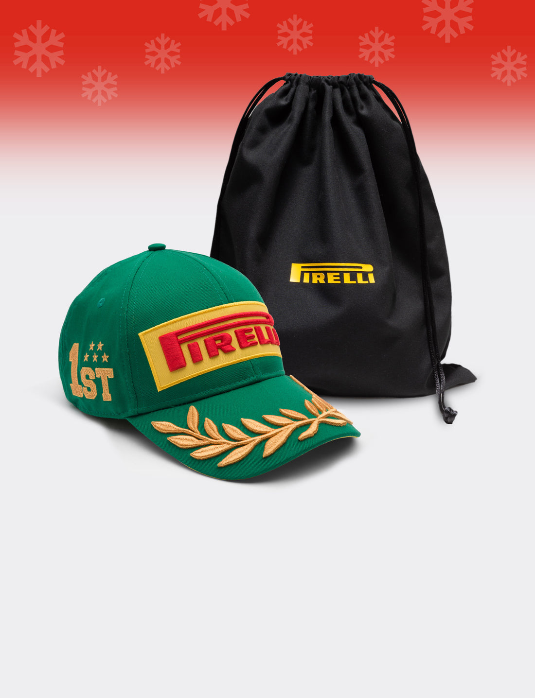 Official Pirelli Podium Caps & Lifestyle Apparel - Shop Now