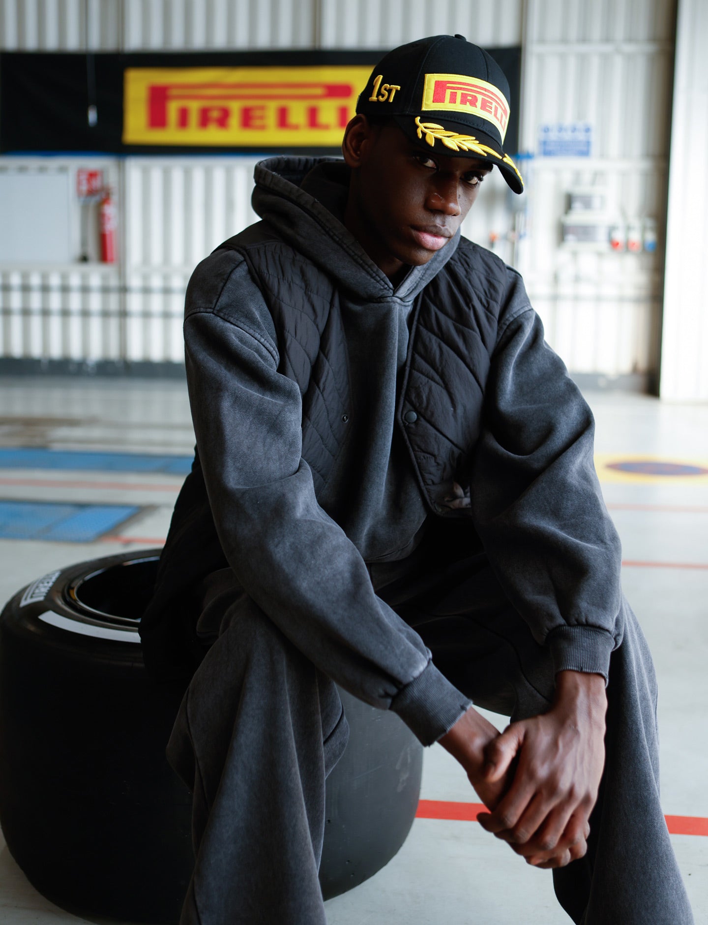 Pirelli Podium Cap - Black